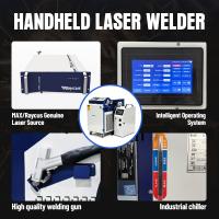 China 1200W 1500W 2000W 2500W 3000W Water-cooled 4-in-1 Handheld Laser Welding Machine for sale