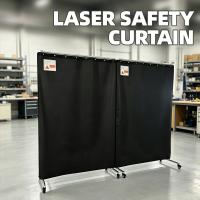 China Protective Class 4 Laser Welding And Cleaning Protective Safety Curtain Barrier for sale