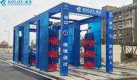 China KOLON Drive Through Emergency Stop Button Equipped Bus Wash Machine With PLC Control 267L Water Consumption for sale