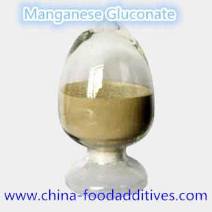 China Manganese Gluconate Nutrition enhancers Food grade Food additives CAS:6485-39-8 for sale