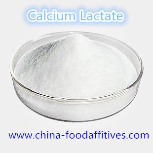 China Food Additives Calcium Lactate food grade CAS:814-80-2 for sale