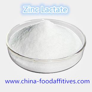 China Food Additives Zinc Lactate food grade CAS:16039-53-5 for sale