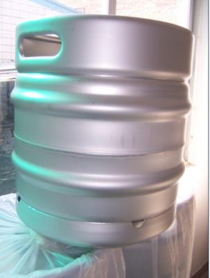 China beer barrel keg 30L volume , with logo embossing with spear on top  for brewing equipment for sale