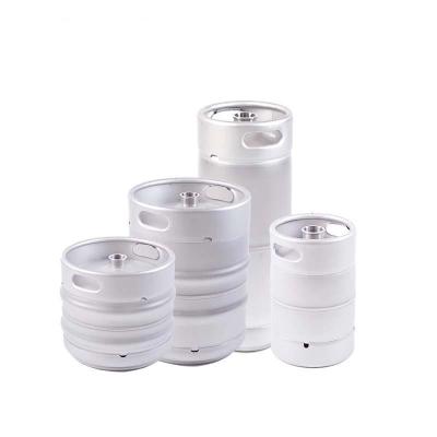 China US Kegs Stackable 5L 10L 15L 20L Draft Beer Barrel 304 Stainless Steel Beer Keg for sale