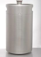 China Wholesale 304 Stainless Steel Home Use Bar Take Away 2L Single Wall Draft Beer Keg Mini Growler for sale