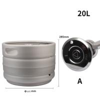 China Durable TIG Weldmelt European Keg 20L Capacity With Logo Printing for sale