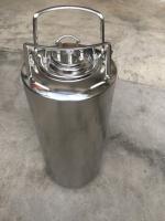 China Customized SS Home Brew Keg , 5 Gallon Corny Keg With Pressure Relief Valve And Lids for sale