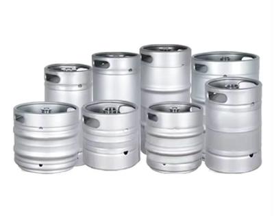 China Full Type Draft Beer Keg 5l 10l 15l 20l 30l 50l 60l Standard Stainless Steel Beer Keg for sale