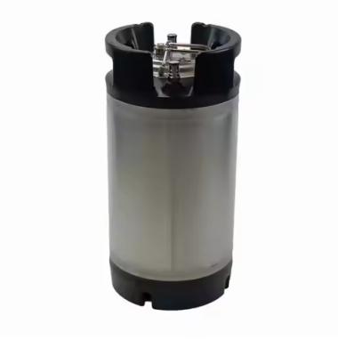 China 304 Stainless Steel Homebrew Bar Beer Keg Soda Keg Ball Lock 5Gal 19.5L Cornelius Corny Keg for Nitro Coffee for sale