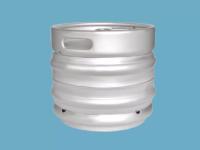 China Stainless Steel 304 30L European Keg For Brewery Pickling Surface 408 MM Diameter for sale
