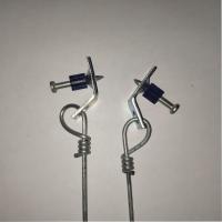 China 2.67mm 12GA Acoustical Pre Tied Hanger Wire 135 Deg Clip 135 Deg Clip for sale