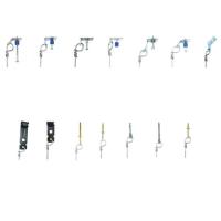 China 3'' Zinc Pre Tied Ceiling Wire With Pin And Clip With Eye Lag Self Drilling Screw for sale