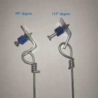 China Antirust Straight Ceiling Wire 2ft To 10ft For Hanging Acoustical System for sale