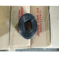 China 10 Rolls Carbon Steel Black Annealed Black Tie Wire Square Hole 3-1/8lbs for sale