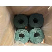 China Green Polyethylene Coating Rebar Tie Wire Q195 OD 1.85mm To 1.9mm for sale