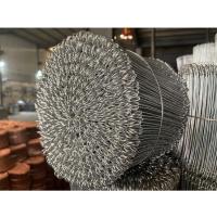 China 2 Loop HD Galvanized Rebar Tie Wire 17GA for sale