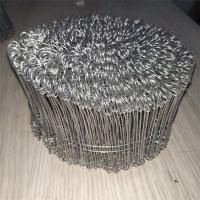 China 304 Stainless Steel Double Loop Rebar Tie Wire 16 Gauge 1.5mm Dia for sale