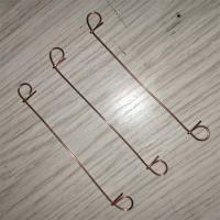 China 1000pcs Double Loop Copper Wire Ties 17 Gauge 5in ISO9001 Antiwear for sale