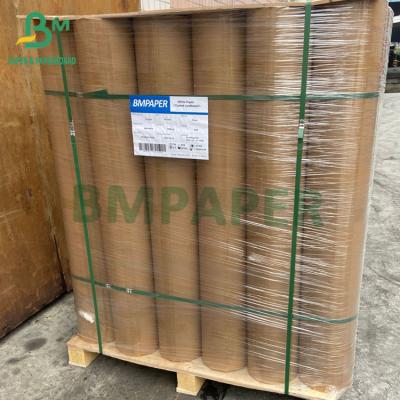 China 157gsm White Art Paper C1S C2S 54 Inches Wide X 210m Length 3 Inches Core for sale