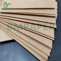 China High Strength Large Sack Kraft Paper 90gsm Natural Virgin Pulp Material for sale