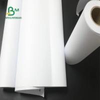 China 24'' x 150ft 92 Brightness 20lb CAD Plotter Paper Uncoated Bond Roll 2'' Core for sale