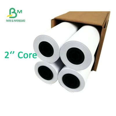 China Wide Format CAD Uncoated Bond Rolls 20# Plotter Paper 24'' x 150' for sale