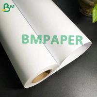 China 80gsm White Bond Plotter Paper Roll For CAD Printers 50m 100m 150m Length for sale