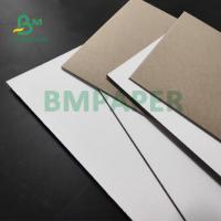 China 1.5mm 2mm Laminated Rigid Paper Board With One Face White 1m X 1.3m for sale
