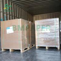 China 70gsm Unbleached Sack Dark Brown Craft Paper For Industrial Bags High Strength for sale