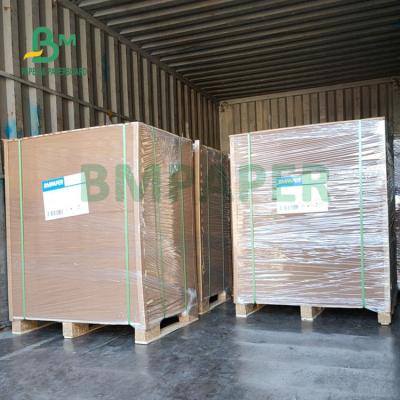 China 70gsm Unbleached Sack Dark Brown Craft Paper For Industrial Bags High Strength for sale