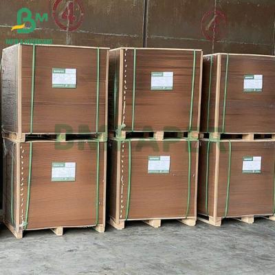 China Food Grade Brown Kraft Cardboard For Lunch Box 230g+15gPE 350g+15gPE for sale