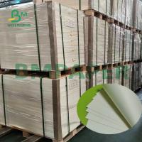 China Natural White Cup Stock Paper Board 180g One Side PE Coated Smooth Surface for sale