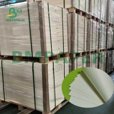 China Natural White Cup Stock Paper Board 180g One Side PE Coated Smooth Surface for sale