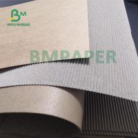 China 140gsm + 170gsm Printed Single Wall Corrugated Board For Coffee Sleeves E Flute for sale
