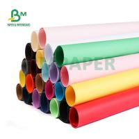 China Woodfree Bristol Craft Paper Sheet Uncoated Colorful For DIY for sale