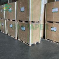 China 325gsm Uniform White Coated Kraft Back Paper For Packing Bread 70 X 100cm for sale