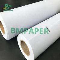 China OEM ODM White Plotter Paper Roll Uncoated 60gram 80gram 100gram For Garment Factory for sale