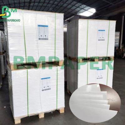 China 80g + 15g PE Laminated Waterproof Bleached White Woodfree Offset Paper for sale