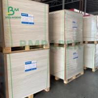 China 250gsm 300gsm C1S Kraft Back Coated Duplex Board For Salad Box Food Safe for sale