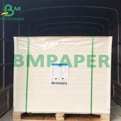 China Non Toxic Freezer Paper Roll One Side Coated White Kraft Paper With Brown Back for sale