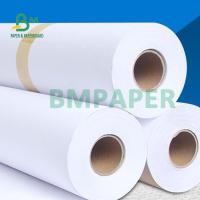 China 20lb Papel Plotter Inkjet For Wide Format Printer 24'' 36'' x 50m Sharp Image for sale