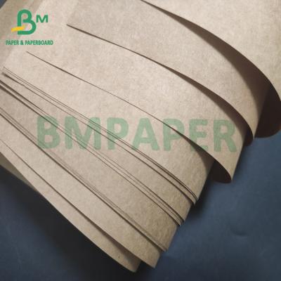 China High Porosity Sack Kraft Paper 80gsm Brown Color For Cement Bags for sale