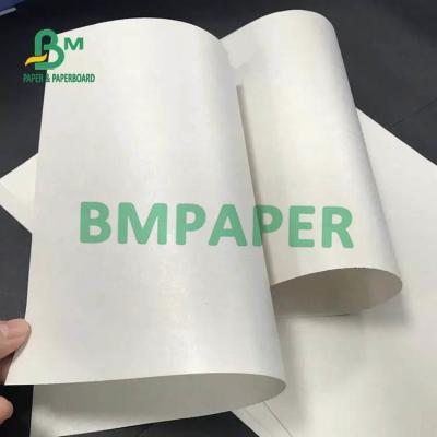 China 42g 45g 48.8g News Printing Paper Roll Uncoated Light Grey Color 63cm Wide for sale