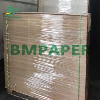 China 325GSM Coated White Kraft Board With Brown Back For Snack Box for sale