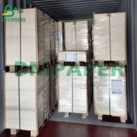 China 200g - 450g Coated White Duplex Paper Board With Grey Back Recycled Pulp Material for sale