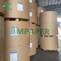 China Jumbo Recyclable Pulp White Bond Paper Roll 50gsm 53gsm 60gsm 65cm 100cm for sale