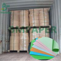 China 80g Smooth Surface Color Card Paper With Premium Neon Colors for sale