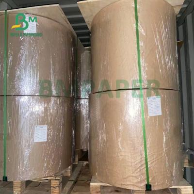 China 225gsm Moisture Resistance Unbleach Kraft Paper Rolls For Bags for sale