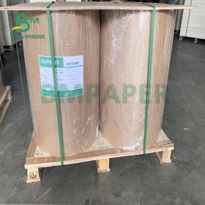 China 300gsm Food Safe Brown Kraft Paperboard High Toughness 31'' 35