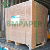 China Takeaway Box Material Poly Coated Kraft Paper Board Natural Brown for sale